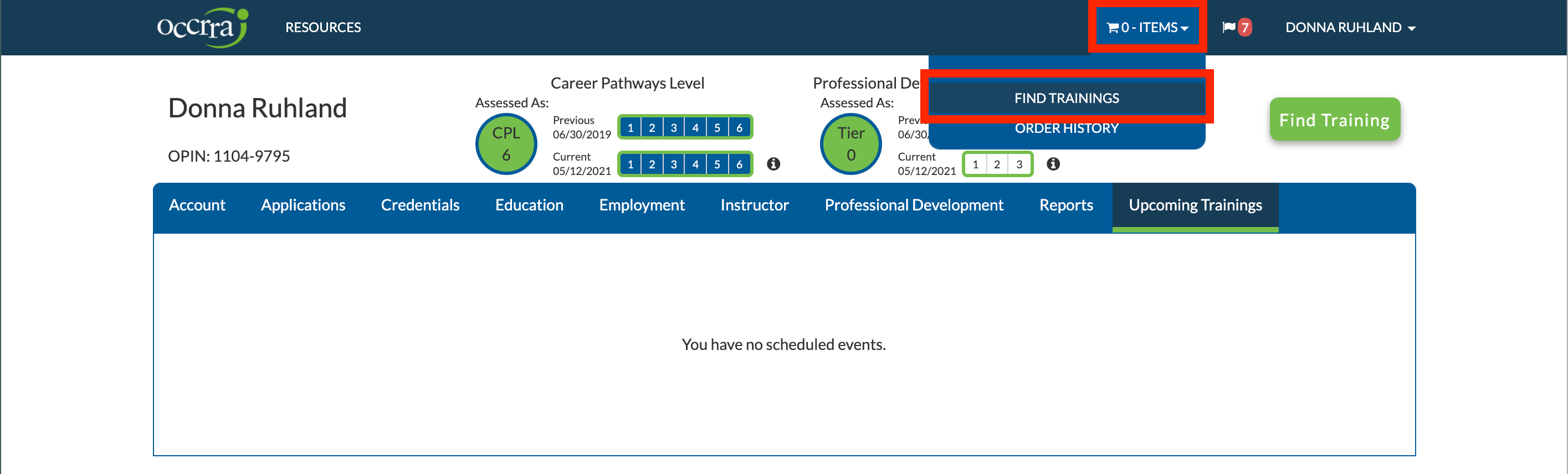 How do I register for a course as an OCCRRA member? – ZERO TO THREE