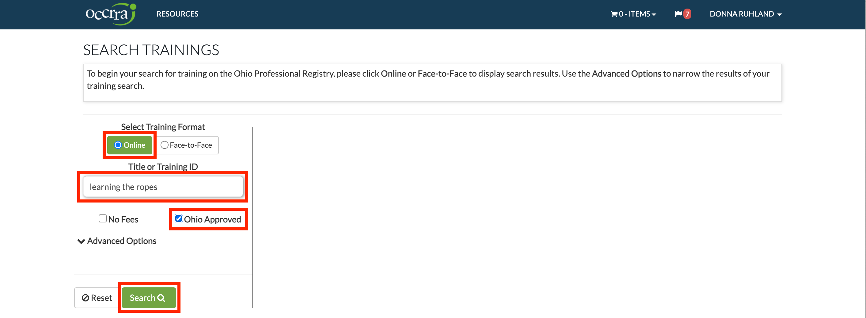 How do I register for a course as an OCCRRA member? – ZERO TO THREE